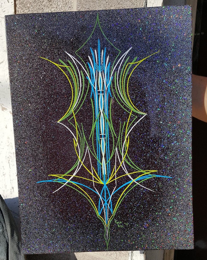 Custom Hand Pinstriping Panel - Etsy