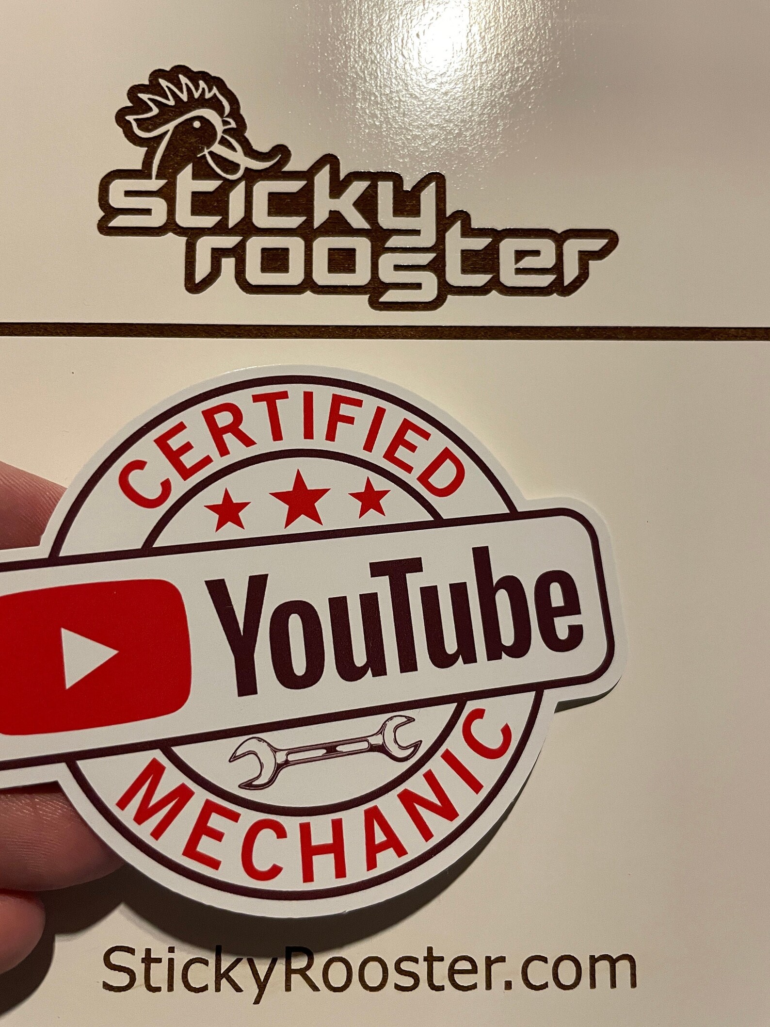 Certified Youtube Mechanic Sticker Multiple Sizes Available - Etsy