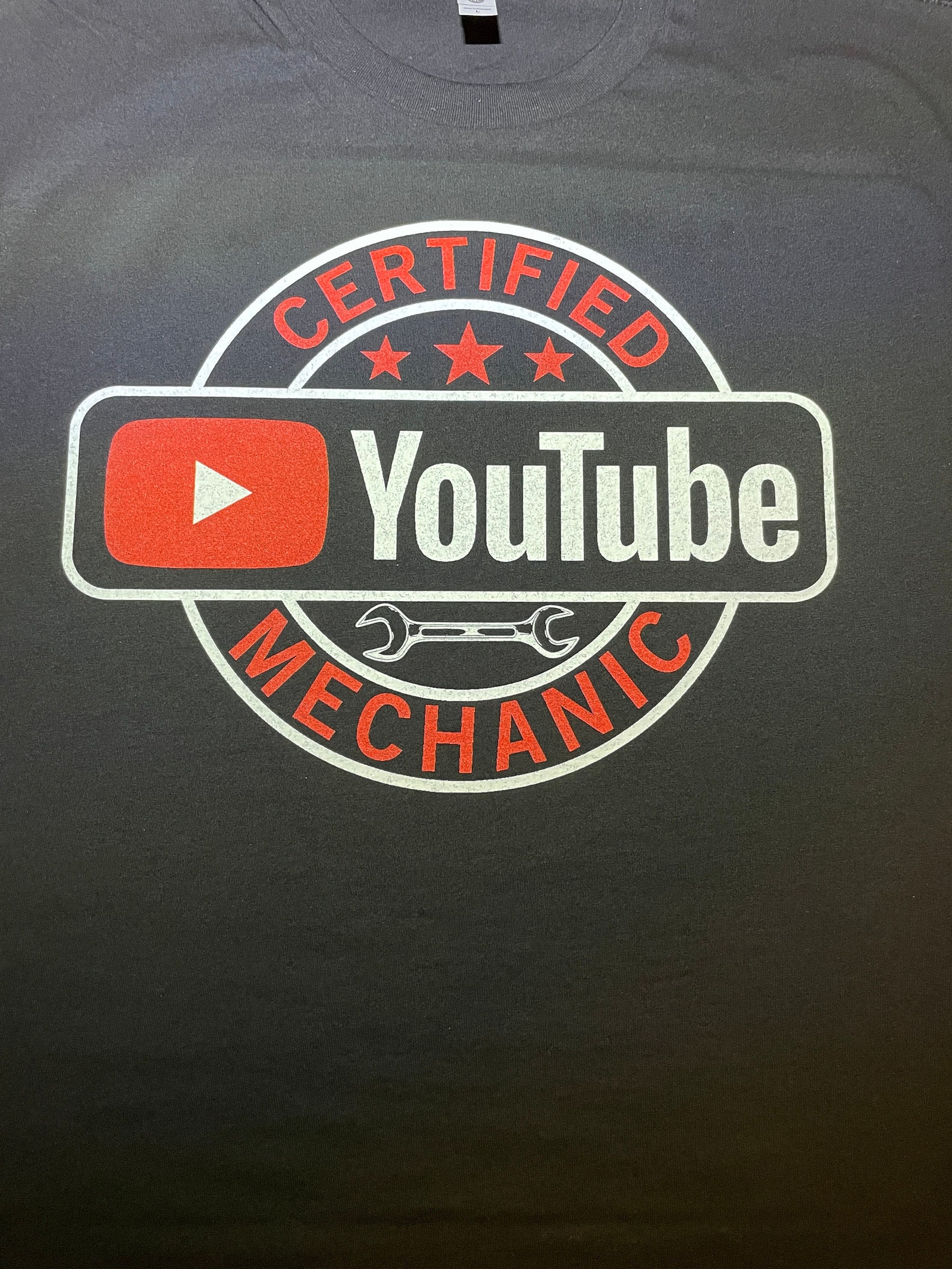 Certified Youtube Mechanic Shirt Funny Mechanic Gift for - Etsy