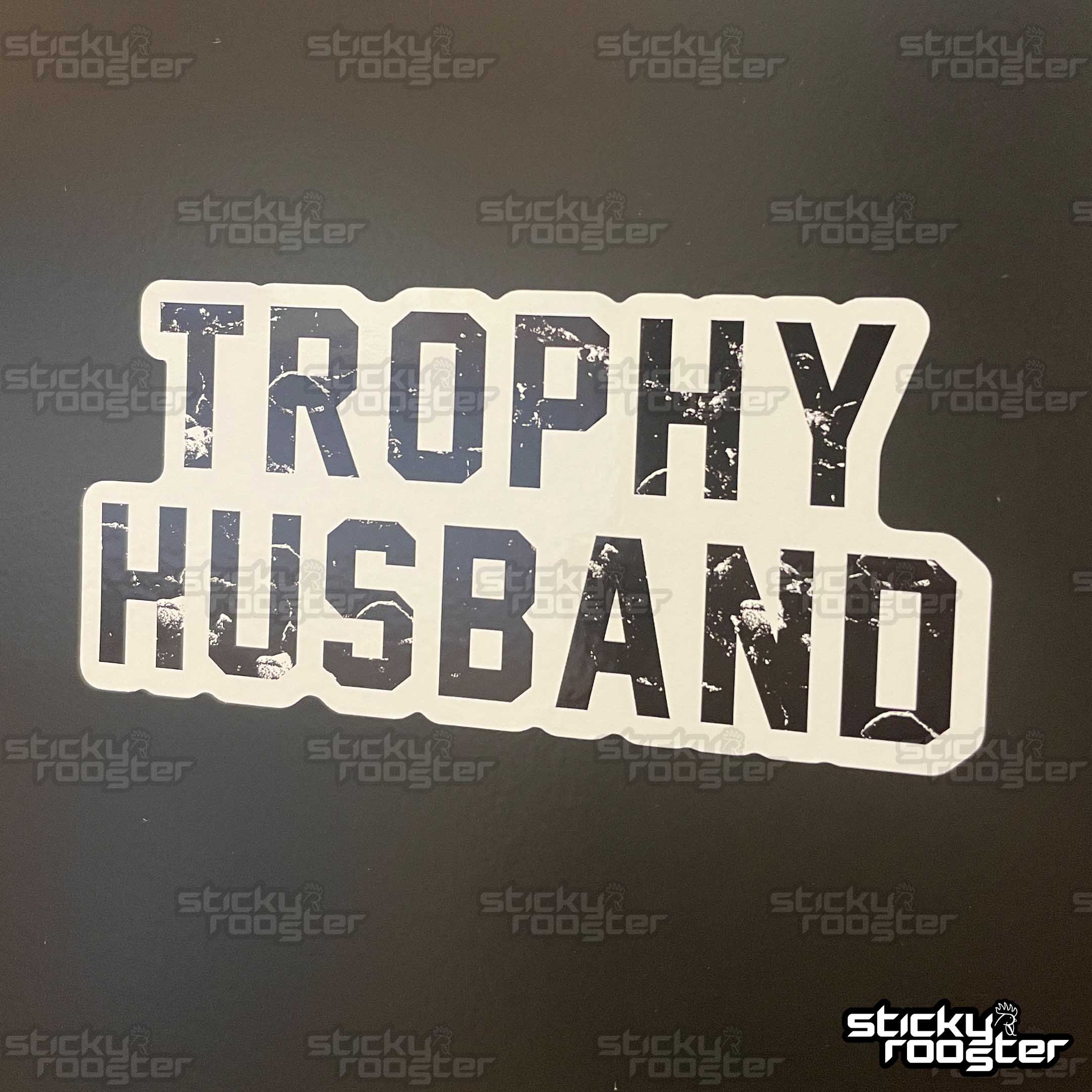 Trophy Husband Sticker Funny Sticker FREE Shipping - Etsy