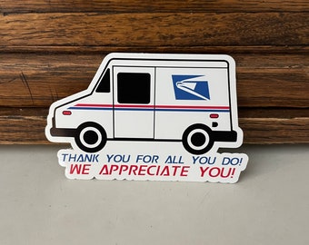 U.S. Mail Frequent Stops Car Window Decal Fast Shipping Custom Decal ...