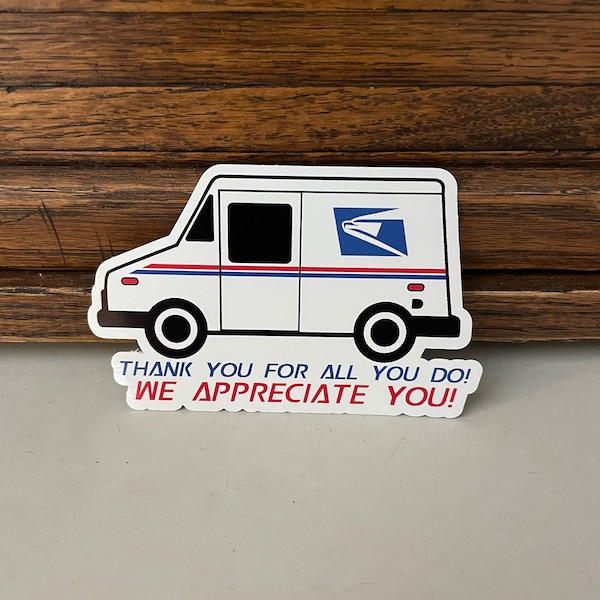 Mail Carrier Decal - Etsy