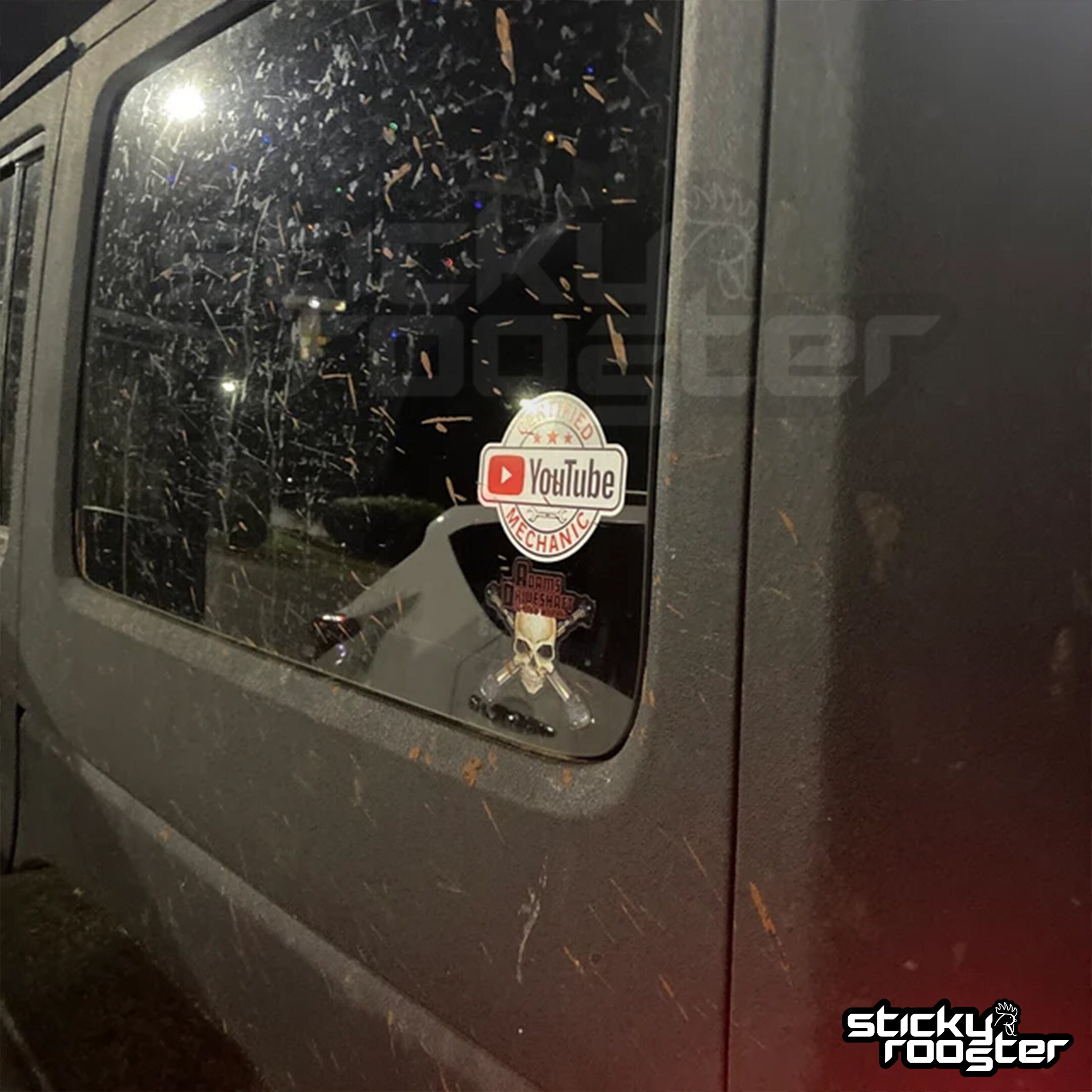 Certified Youtube Mechanic Sticker - Multiple Sizes Available - FREE ...