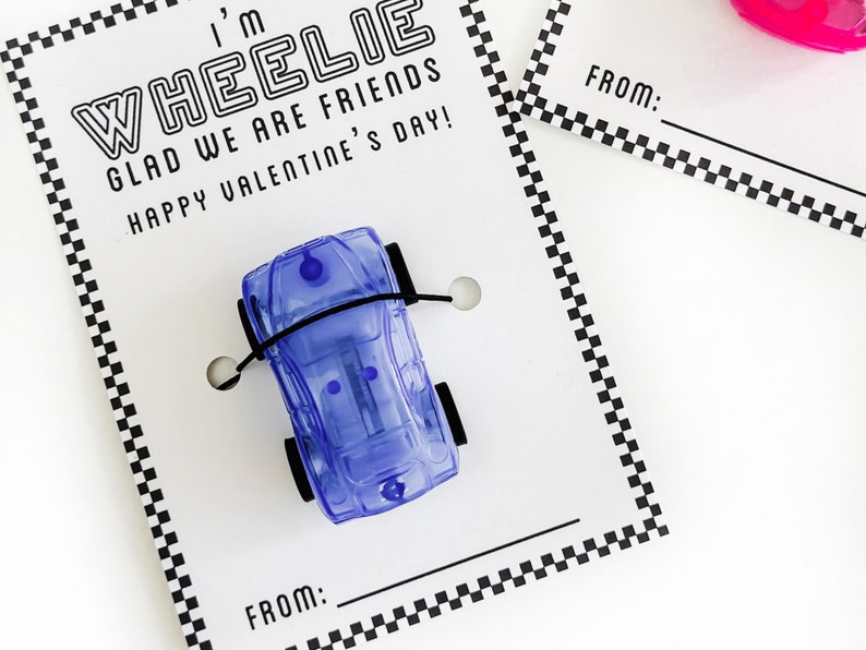 Printable Race Car Valentines Day Cards, Classroom Valentine’s Day ...