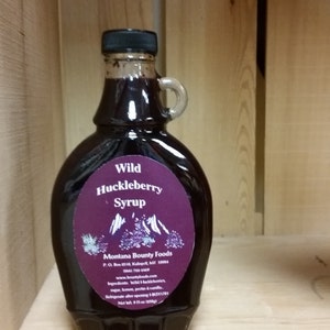 Huckleberry Syrup - Etsy