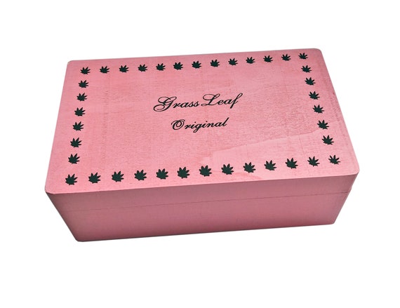 Collectibles Tobacciana Pink Wooden Rolling Box Set Rizla Mascotte ...