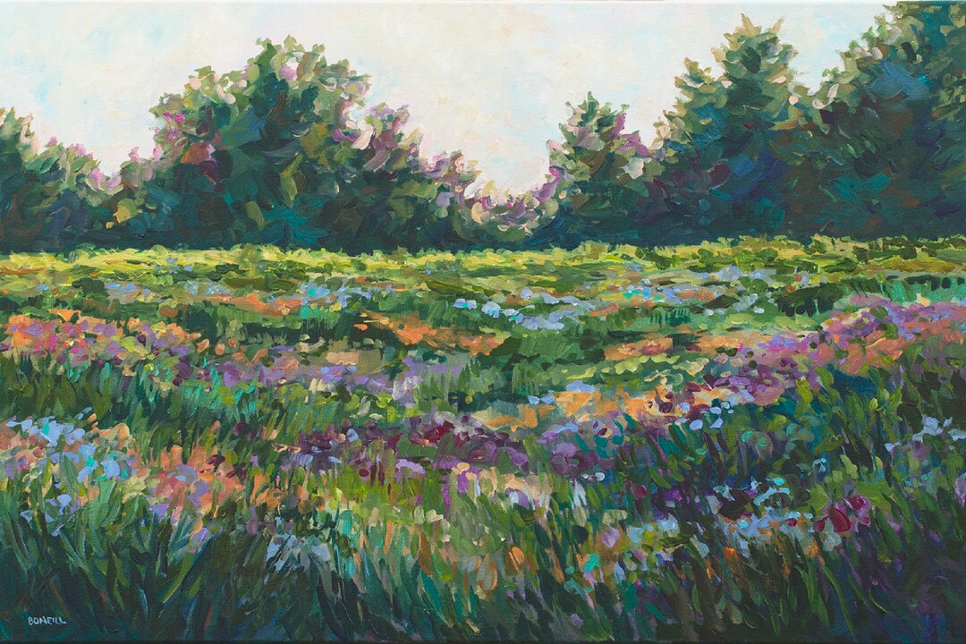 Encore, Limited Edition Print, Summer Field, Prairie, Field Painting ...