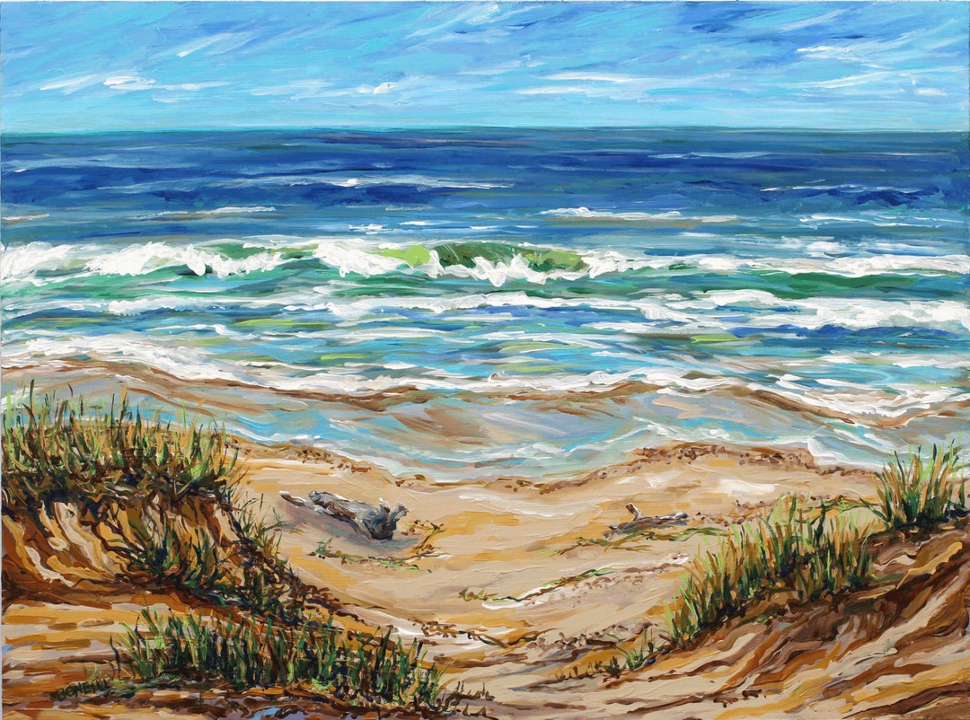 Michigan Lakeshore, Lake Michigan, Summer Vacation, Petoskey, Beach Art ...