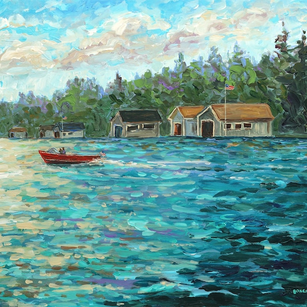 Chris Craft Art - Etsy