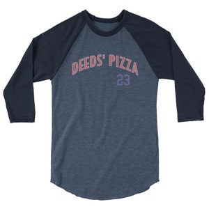 Deeds' Pizza Pizzeria Baseball Raglan T-shirt Adam - Etsy