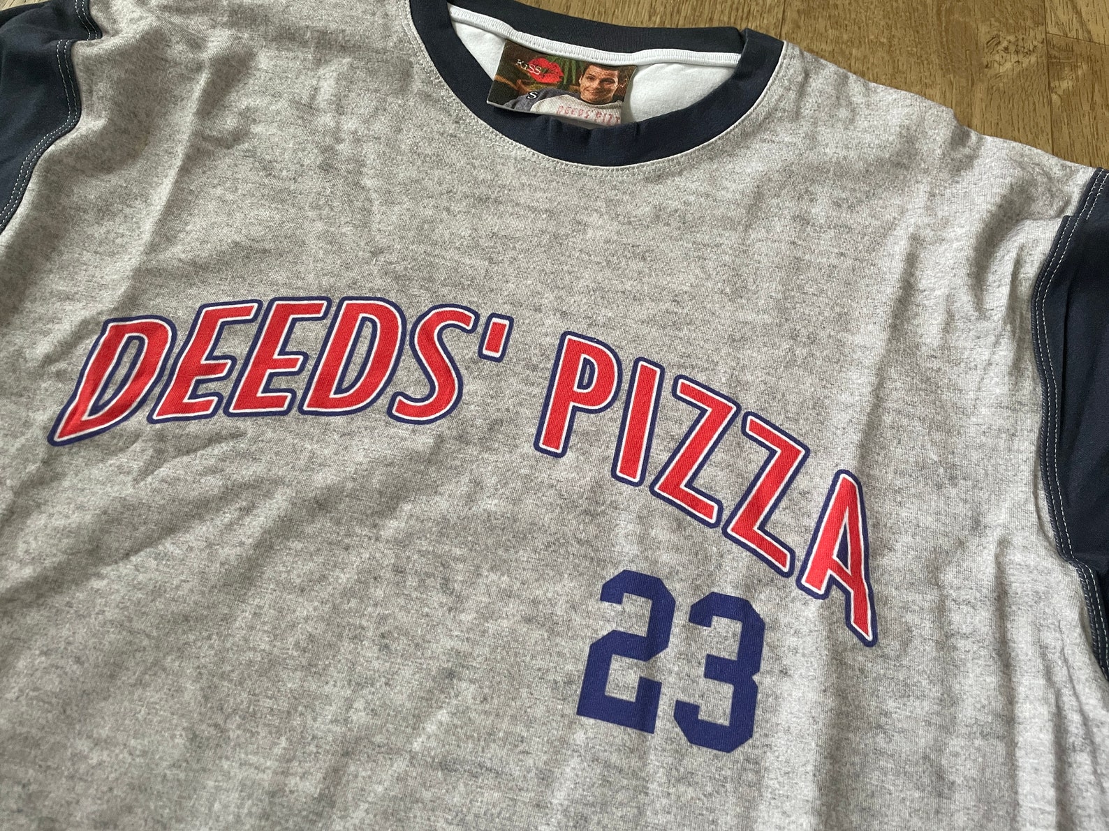 Deeds' Pizza Pizzeria Baseball Raglan T-shirt Adam - Etsy