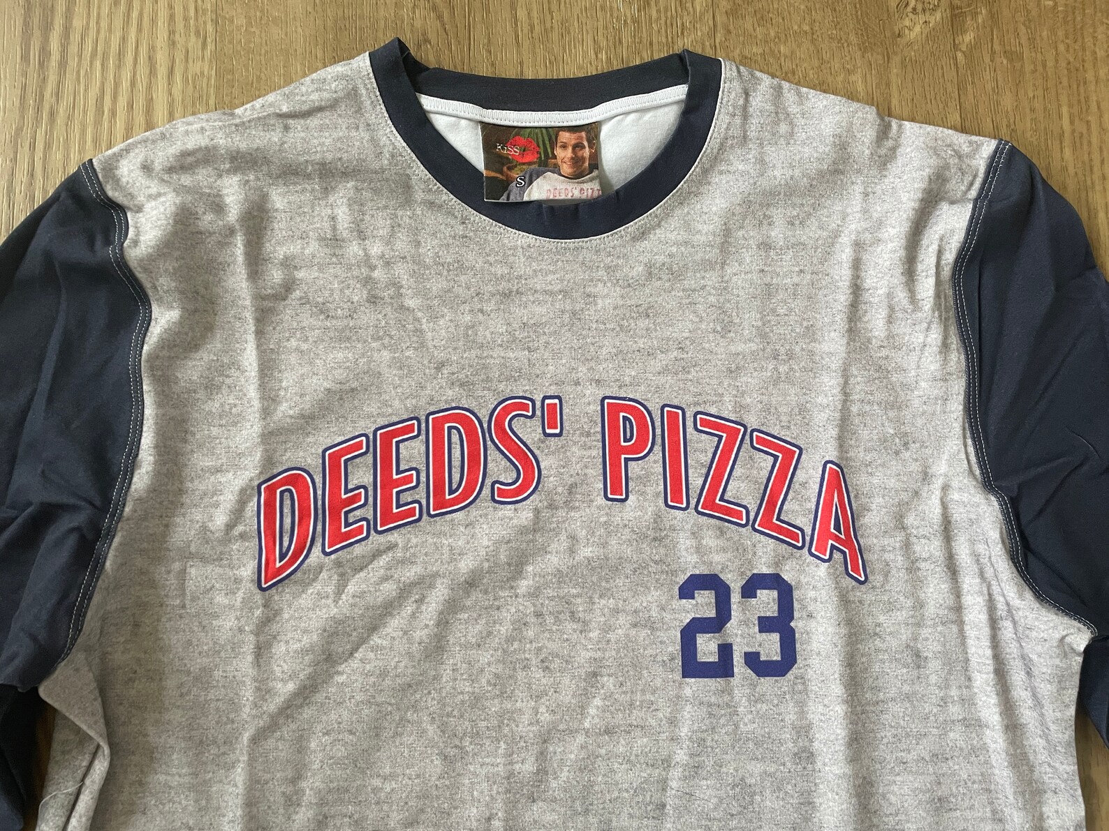 Deeds' Pizza Pizzeria Baseball Raglan T-shirt Adam - Etsy