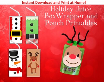 Juice Box Wrapper | Etsy