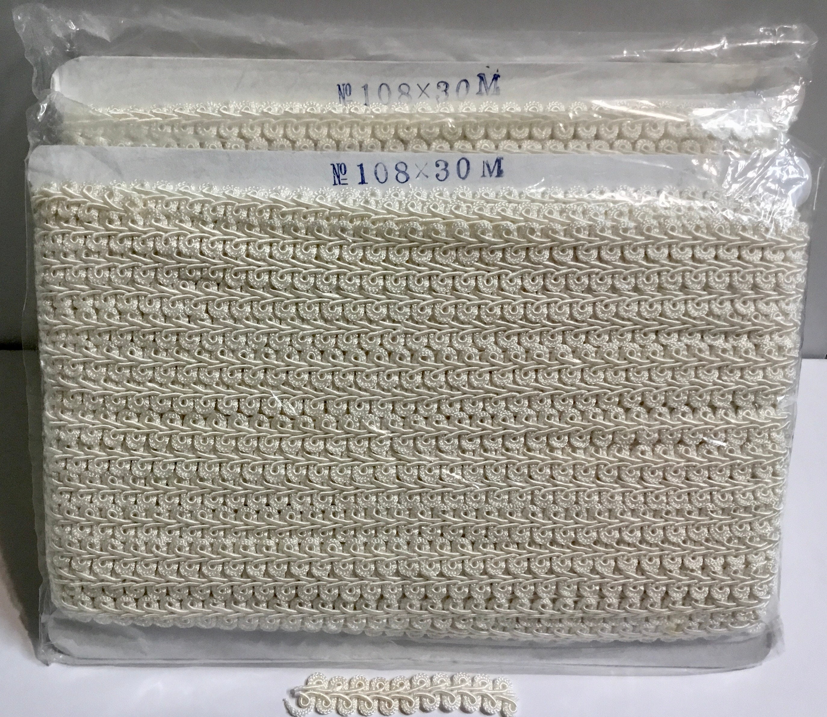 Vintage Gimp Braid. 30 Mtrs Cream Colour. 12mm - Etsy Australia