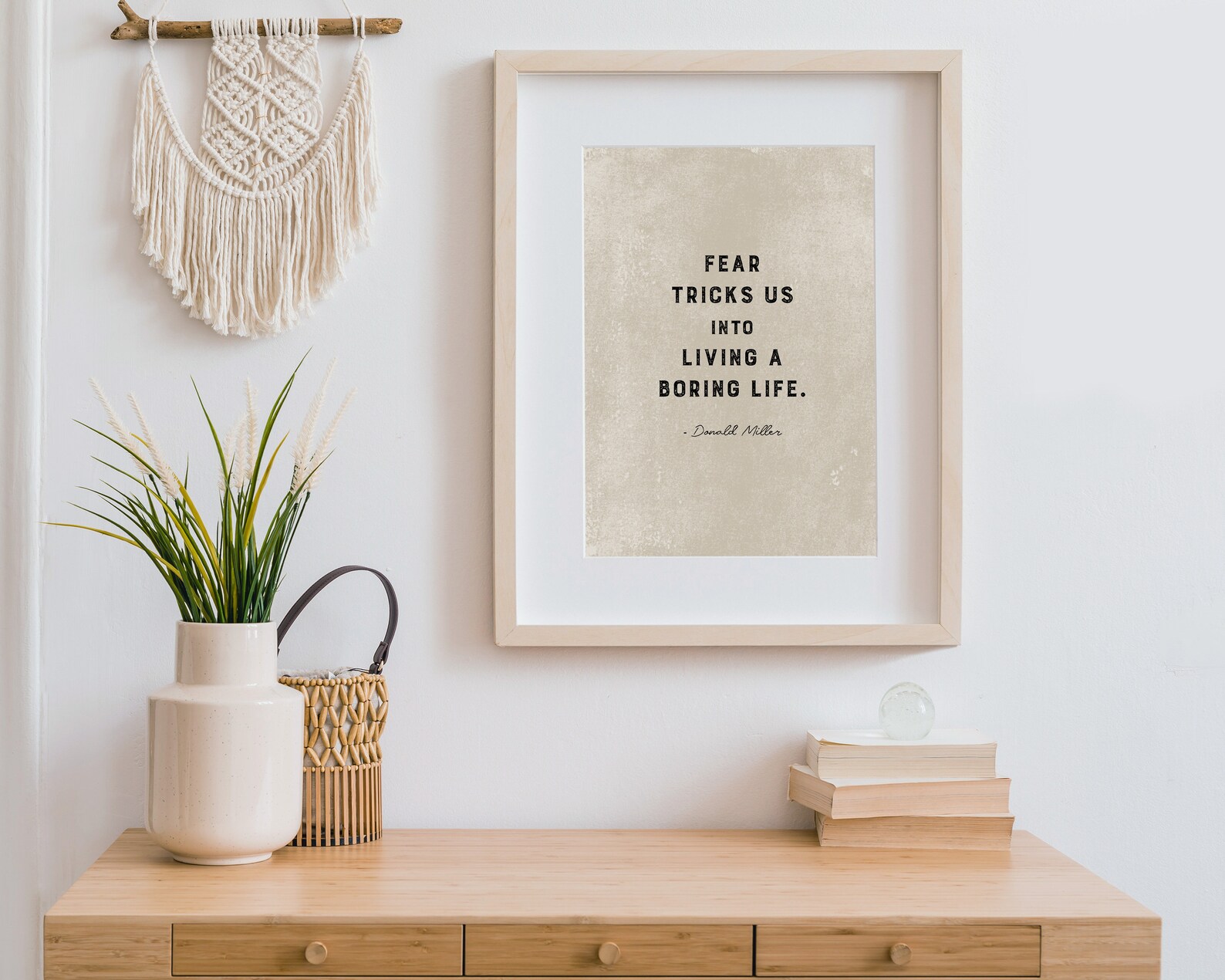 Boho Quote Wall Art Print Digital Download Printable Wall Art Quote ...