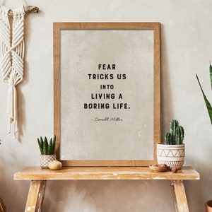 Boho Quote Wall Art Print Digital Download Printable Wall Art Quote ...