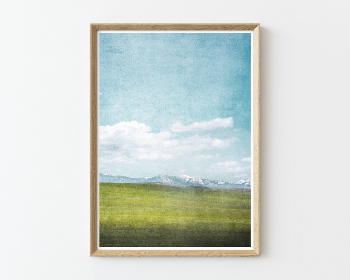 Colorful Landscape Print Instant Download Printable Wall - Etsy
