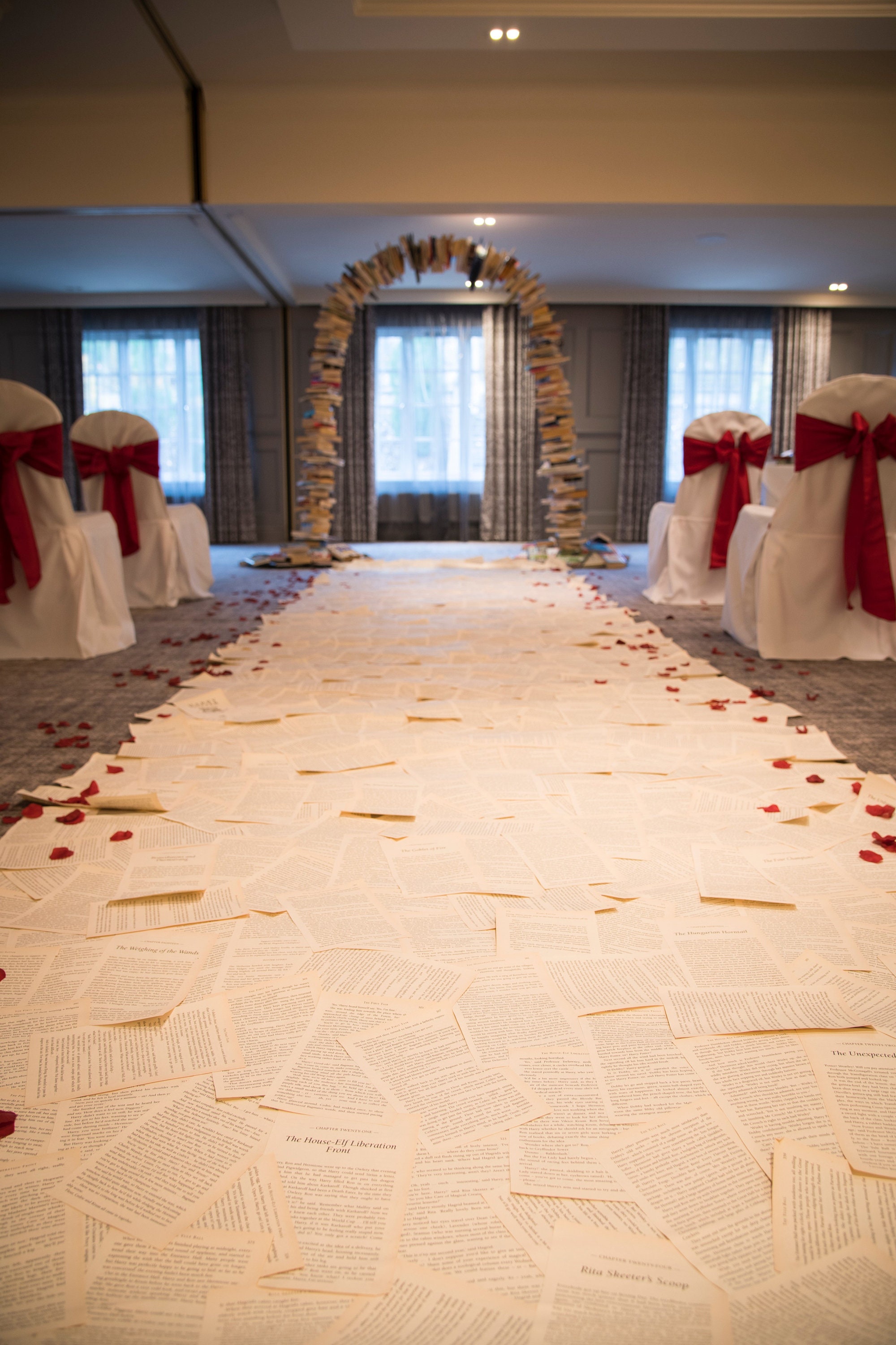 Paper & Party Supplies Handmade The Hunger Games Book Pages Wedding ...