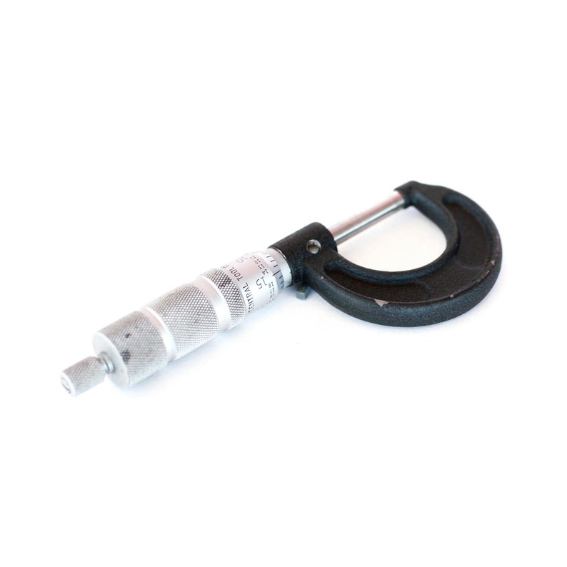 Central Tool Co. Micrometer Measurement Tool | Vintage Tools - Etsy