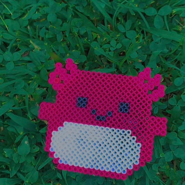 Axolotl Perler Beads - Etsy
