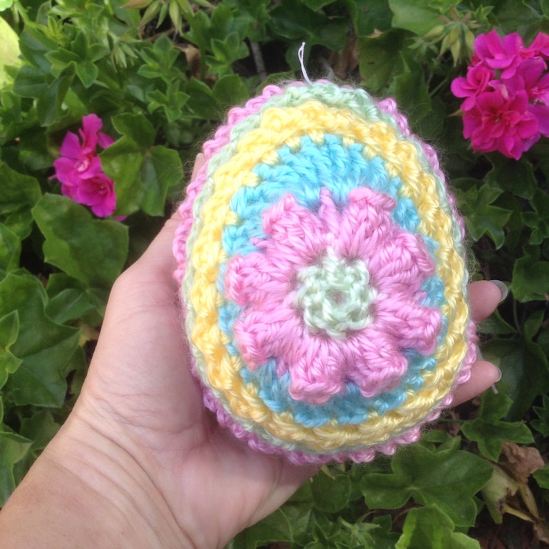 Crocheted Easter Eggs PATTERN - Etsy