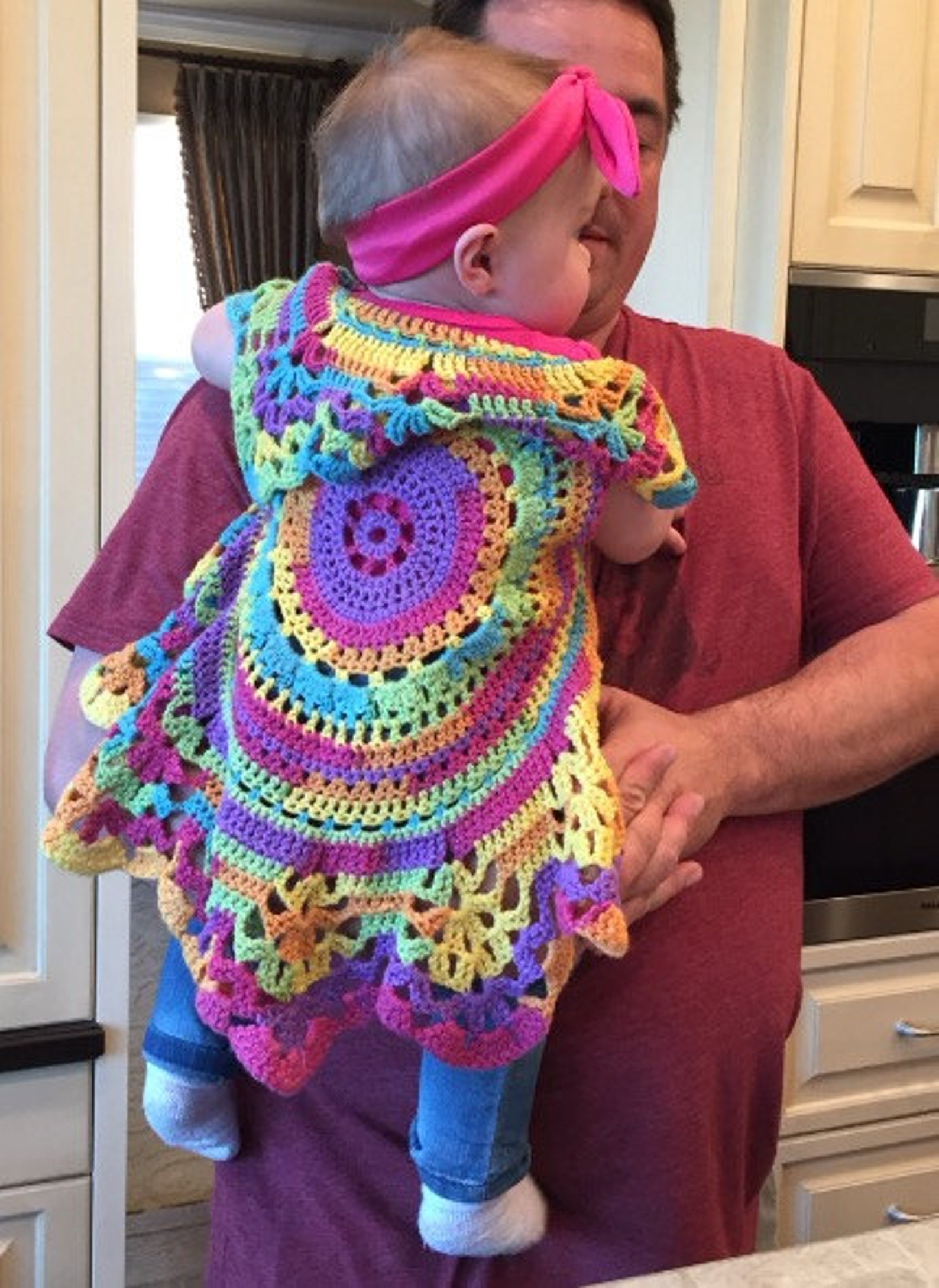 Rainbow Baby Toddler Vest PATTERN - Etsy