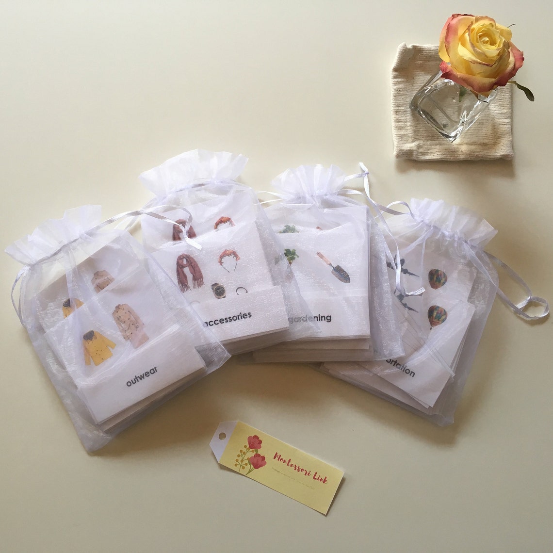 MEGABUNDLE - 58 Sets of Montessori Classified Three Part Cards (in ...