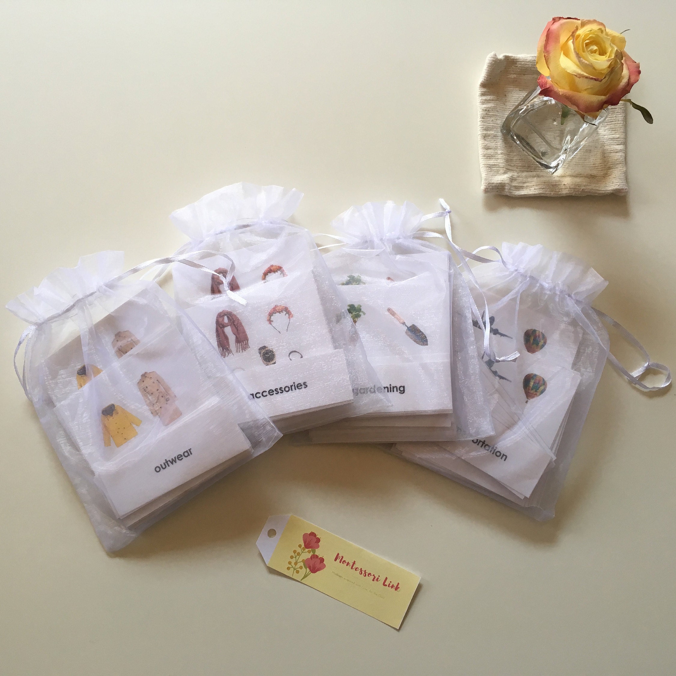 MEGABUNDLE - 58 Sets of Montessori Classified Three Part Cards (in ...