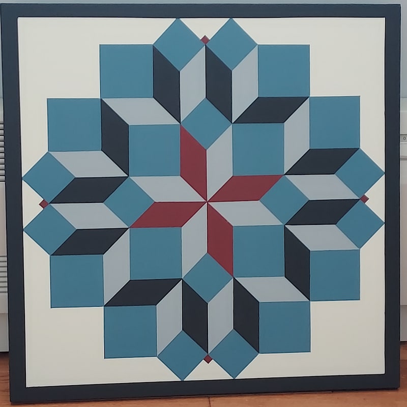 Carpenter Wheel Barn Quilt - Etsy