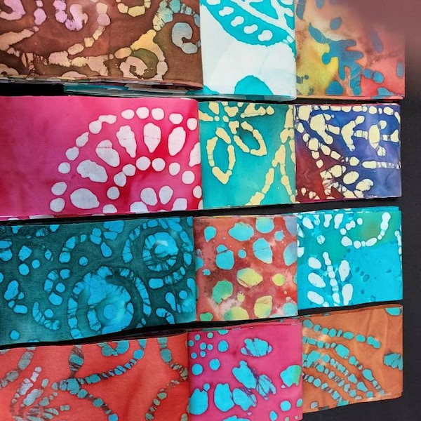 Batik Jelly Roll - Etsy