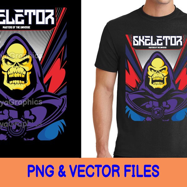 Skeletor Svg - Etsy