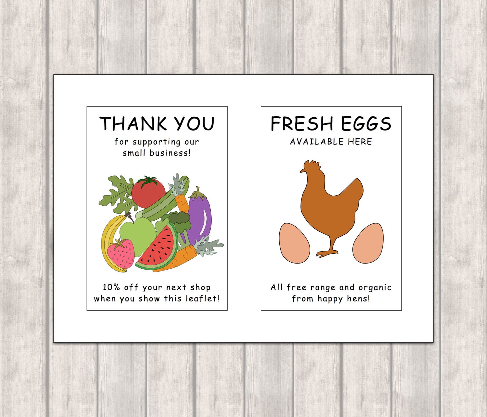 Printable Farmers Market Pretend Play Signs Labels Shopping | Etsy