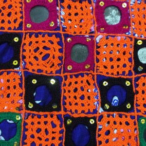 Indian Traditional Banjara Fabric Hand Embroidered Mirror - Etsy