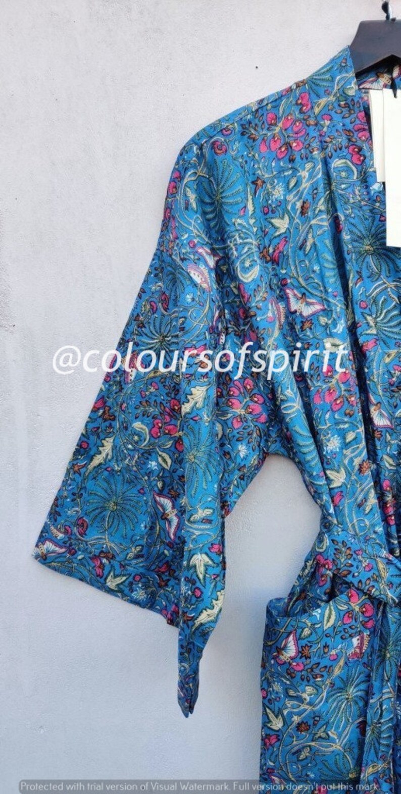 100% Cotton Kimono Robes Pure Cotton Kimono Cotton Kimono - Etsy