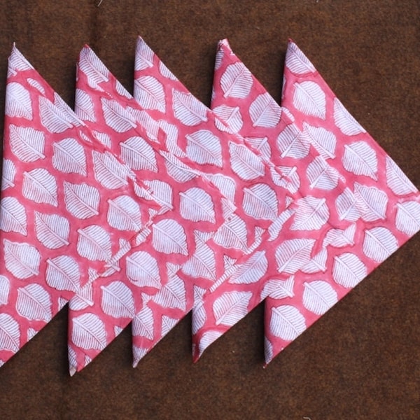 Block Print Napkins - Etsy