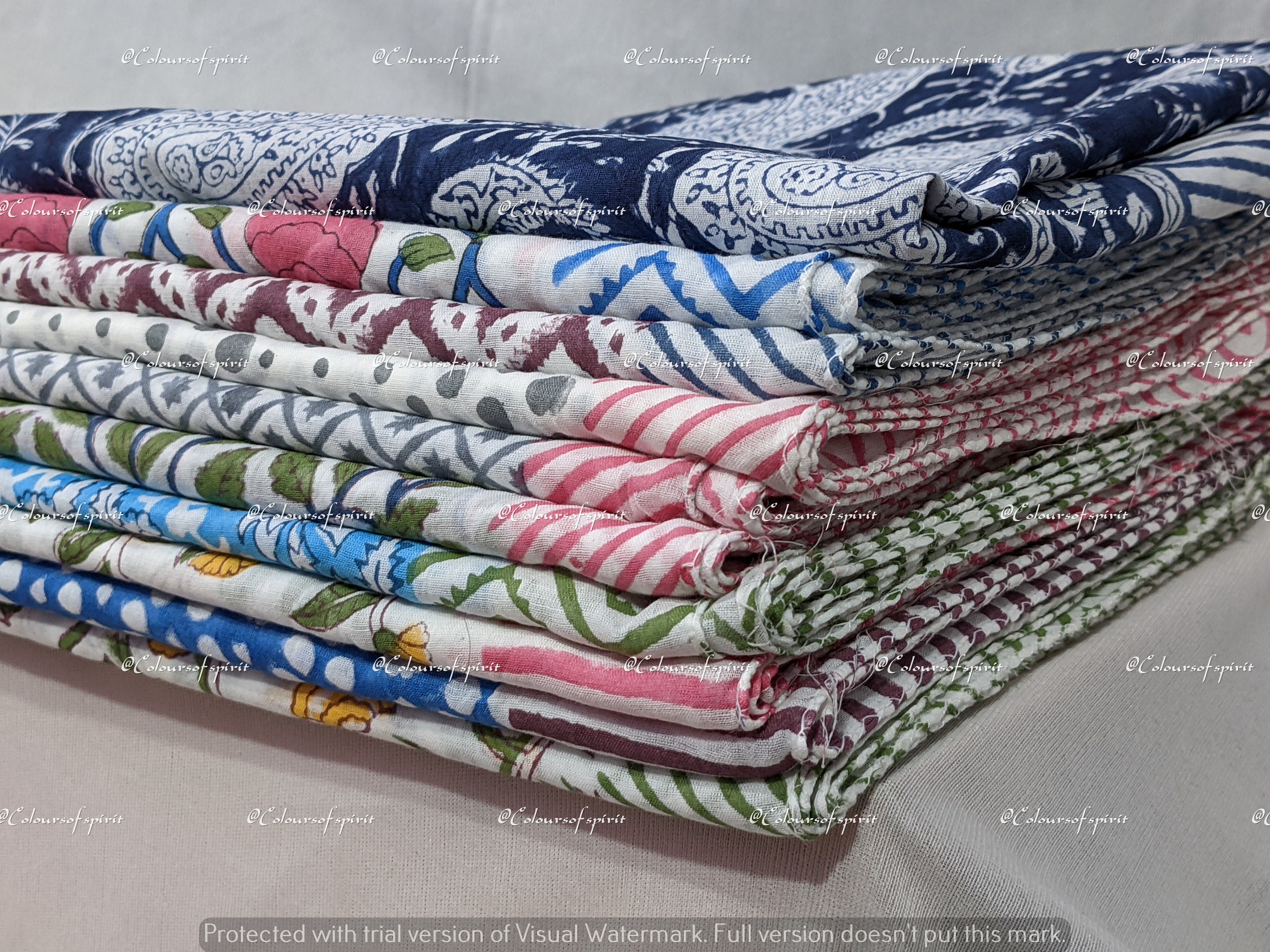 100% Indian Hand Block Print Beach Small Scarf Soft Voile - Etsy