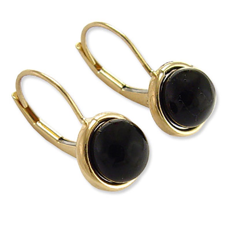 Black Onyx Earrings - Etsy