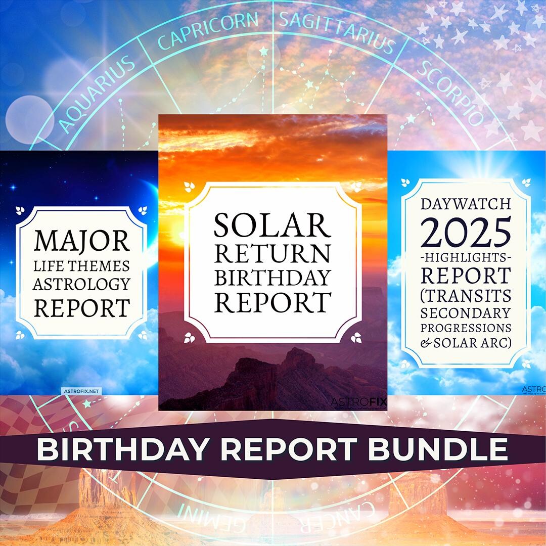 Solar Return Birthday Report Bundle - Etsy