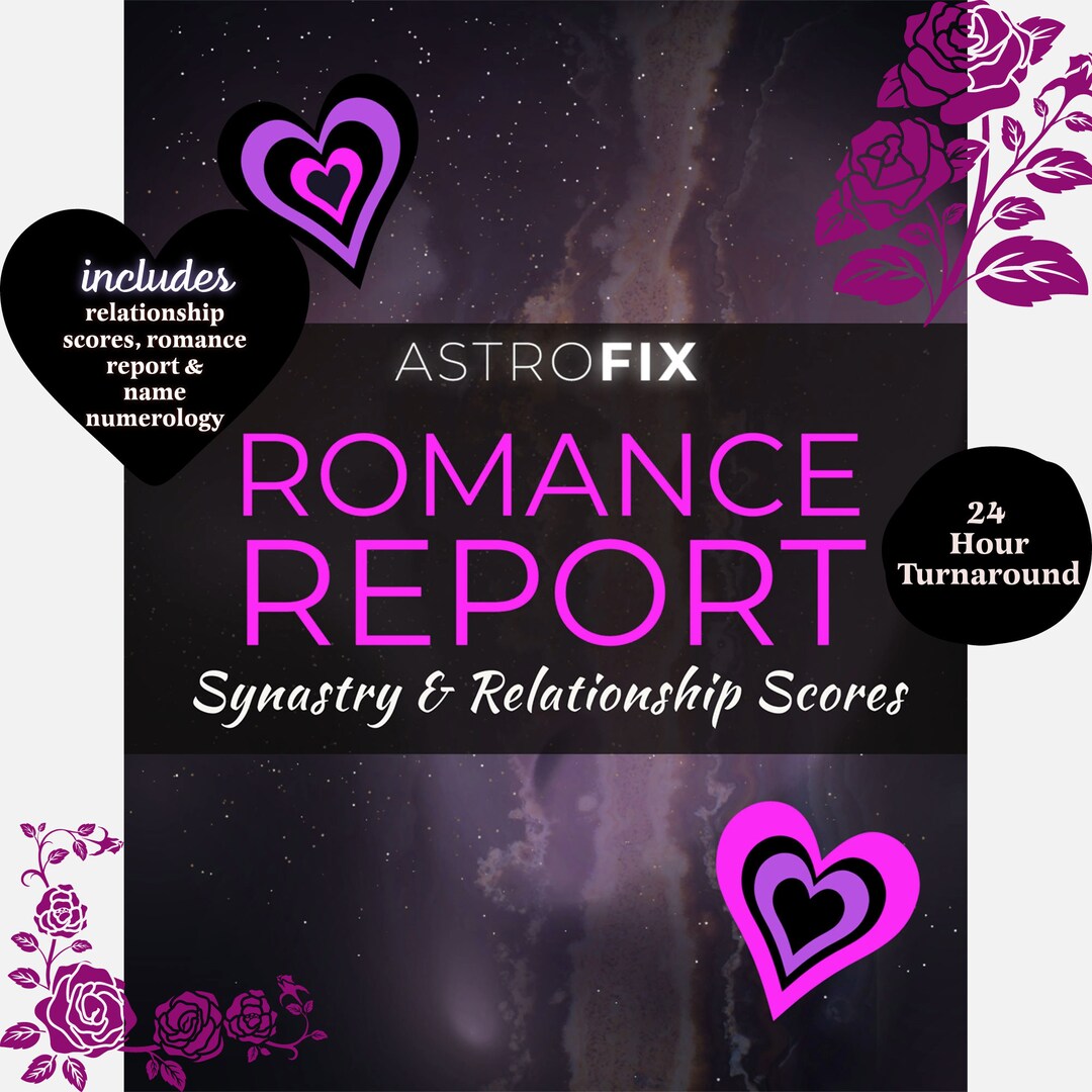 Synastry & Relationship Scores - Etsy
