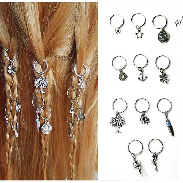 Hair Rings for Braids - Etsy