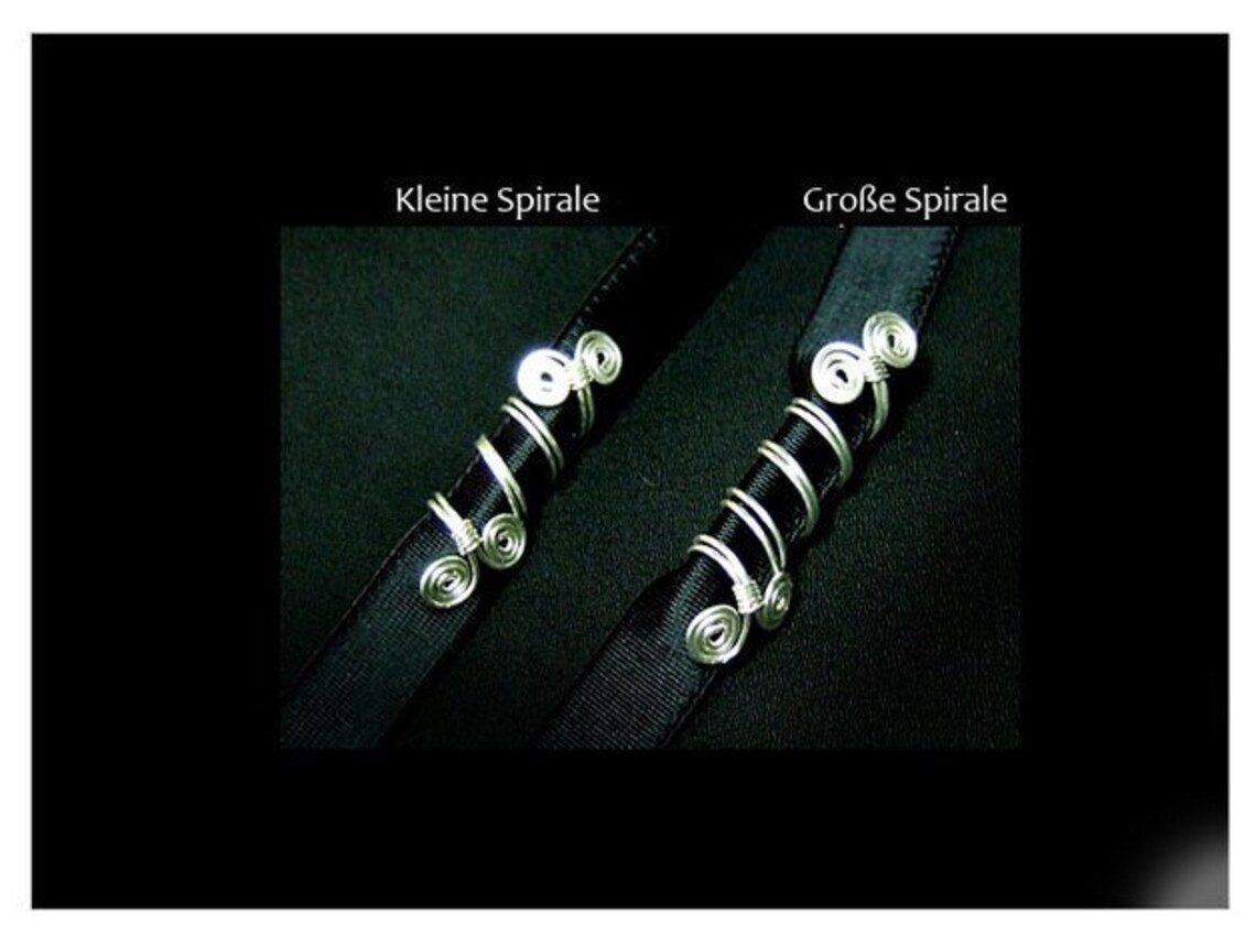 Metal Dread Beads Spirals Double Silver or Gold Colored Dreadlocks ...