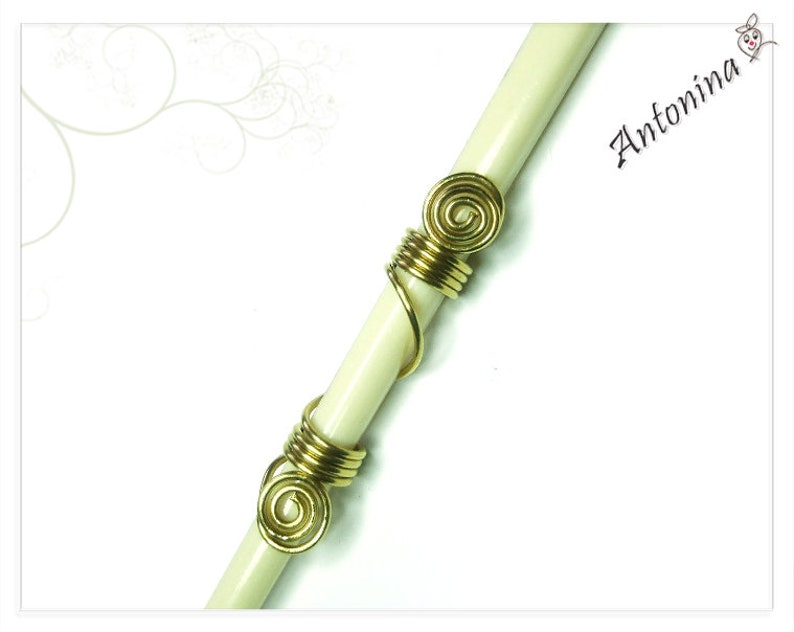 Dread Spiral Metal Dreads Jewelry Silver Gold Dread Bead Dreadlocks ...