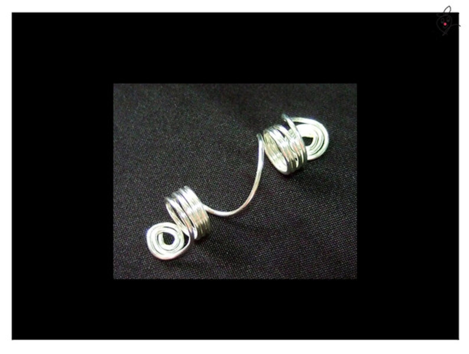 Dread Spiral Metal Dreads Jewelry Silver Gold Dread Bead Dreadlocks ...