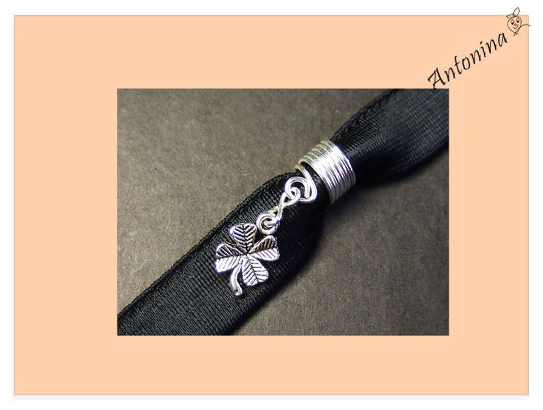 Clover Dread Jewelry Lucky Clover Pendant Clover Lucky Bead Dread Dread ...