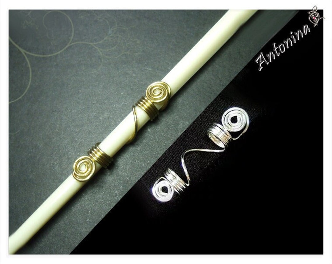 Dread Spiral Metal Dreads Jewelry Silver Gold Dread Bead Dreadlocks ...