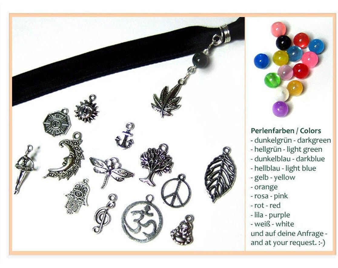 Dread Jewelry With Pendant and Pearl as Desired Dreadbead Metal ...