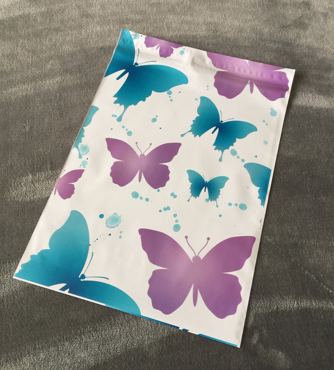 25 10x13 PURPLE BUTTERFLIES Poly Mailers Envelopes Shipping - Etsy