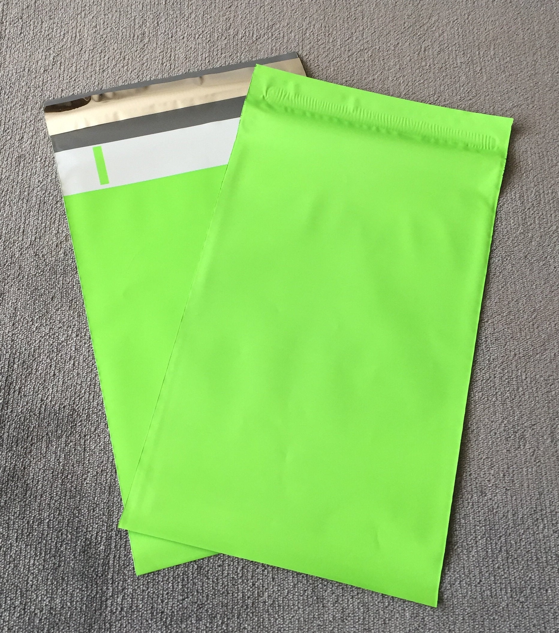 200 6x9 NEON GREEN Poly Mailers Self Sealing Colored Envelopes | Etsy