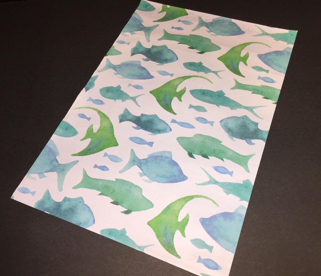 100 Designer MARINE FISH Poly Mailers 10x13 Envelopes Shipping Bags - Etsy