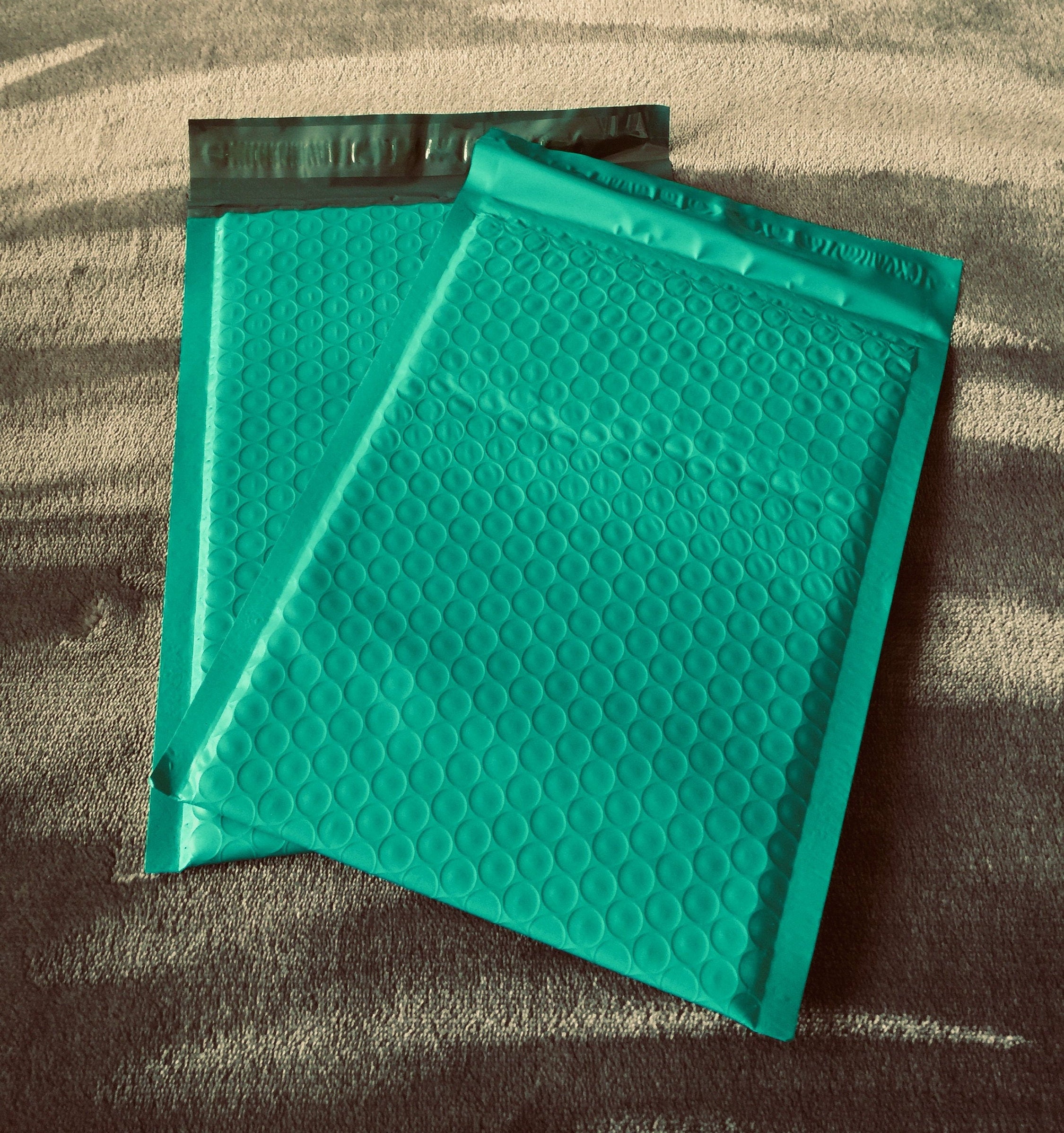 50 6x9 JADE GREEN Bubble Mailers Size 0 Self Sealing Shipping Envelopes ...